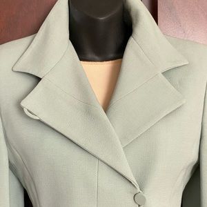 Emporio Armani | Jackets & Coats | Vintage Emporio Armani Mint Green Blazer Size 40 | Poshmark